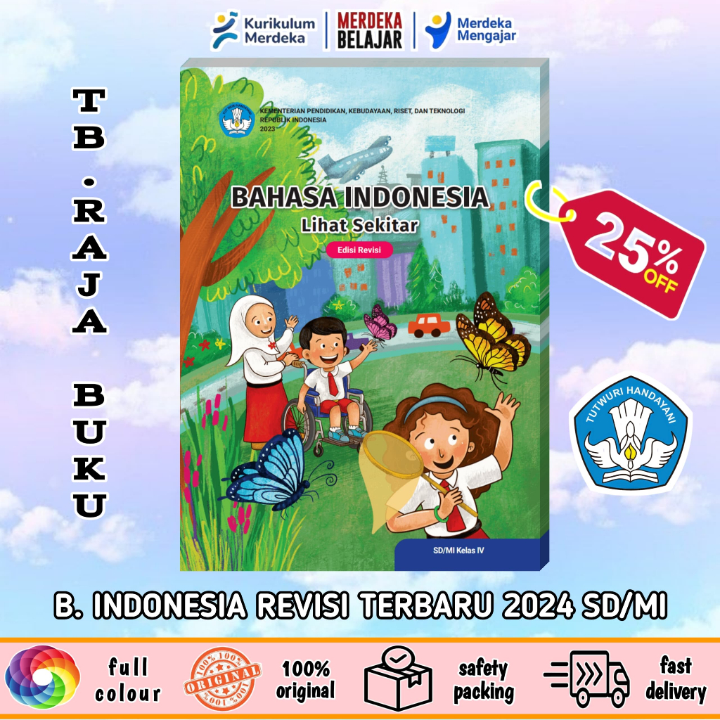 Jual Buku Siswa BAHASA INDONESIA KELAS 4 SD/MI Edisi Revisi Terbaru 2024 Kurikulum Merdeka ...