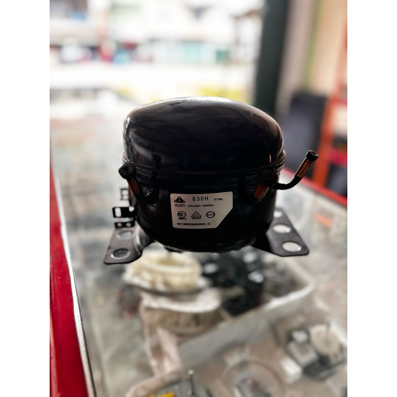 Jual Compressor 1/8 pk HUAYI B30H R 134a | Shopee Indonesia