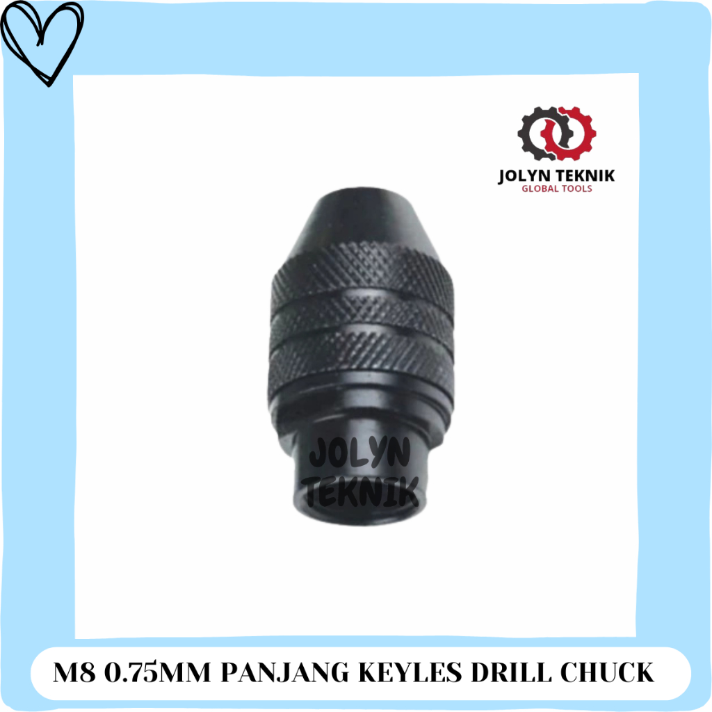 Jual M8 M7 X 0.75 KEYLESS CHUCK KEPALA BOR MINI DREMEL KONEKTOR SAMBUNGAN | Shopee Indonesia