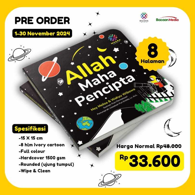Jual Buku high contrast Allah Maha Pencipta ORIGINAL | Shopee Indonesia