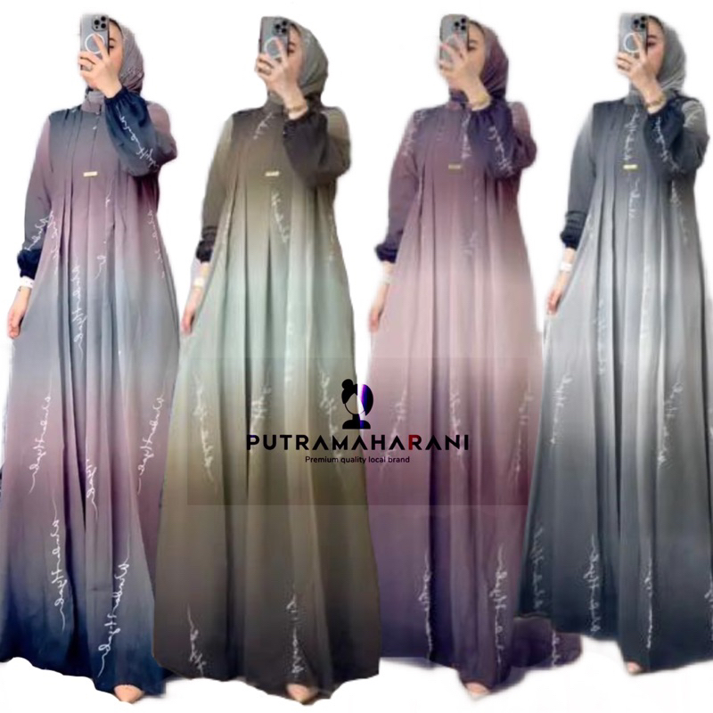 Jual GAMIS SET HIJAB CERUTY SEMI JUMBO GRADASI BRAND TERBARU TERLARIS ...