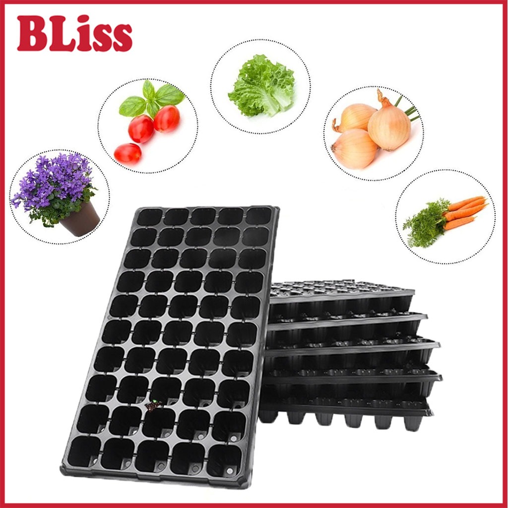 Jual BLiss Tray Semai 105 128 200 Lubang 10/20pcs Potray 0.8mm Seedling ...