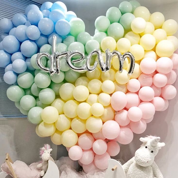 Jual (1pcs) Balon Latex Macaron 5 Inc / Balon Ultah Macaron 5 Inc | Shopee Indonesia