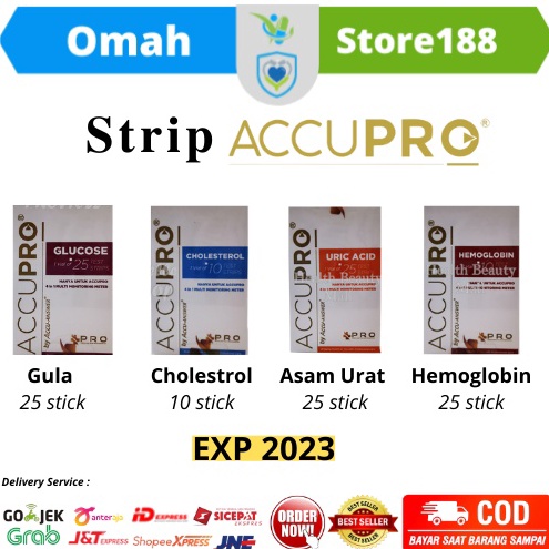 Jual Hadiah Dengan Pembelian AccuPro Colestrol strip isi ulang AccuPro ...