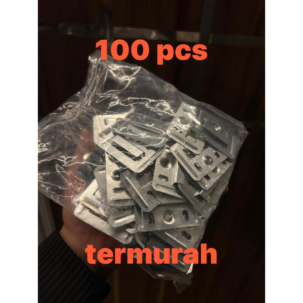 Jual 100 pcs Klip Wood Pannel WPC / Clip Wood Pannel WPC / Braket Wall ...