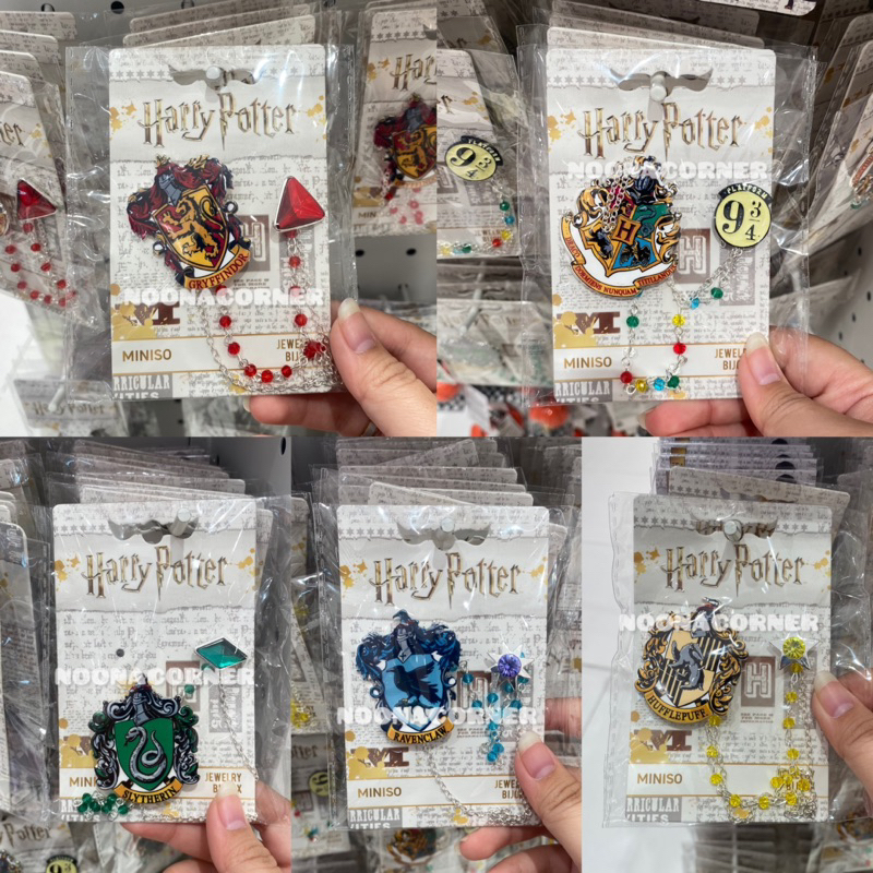 Jual Miniso x Harry Potter ‼️ Jewelry Bijoux Bros Badge Harry Potter Collections (Platform 9 3/4 ...