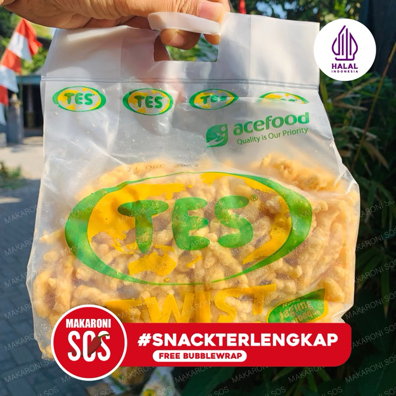 Jual TES TWIST CORN 200GR JAGUNG BARBEQUE KEMASAN BAG TWIST CORN ...
