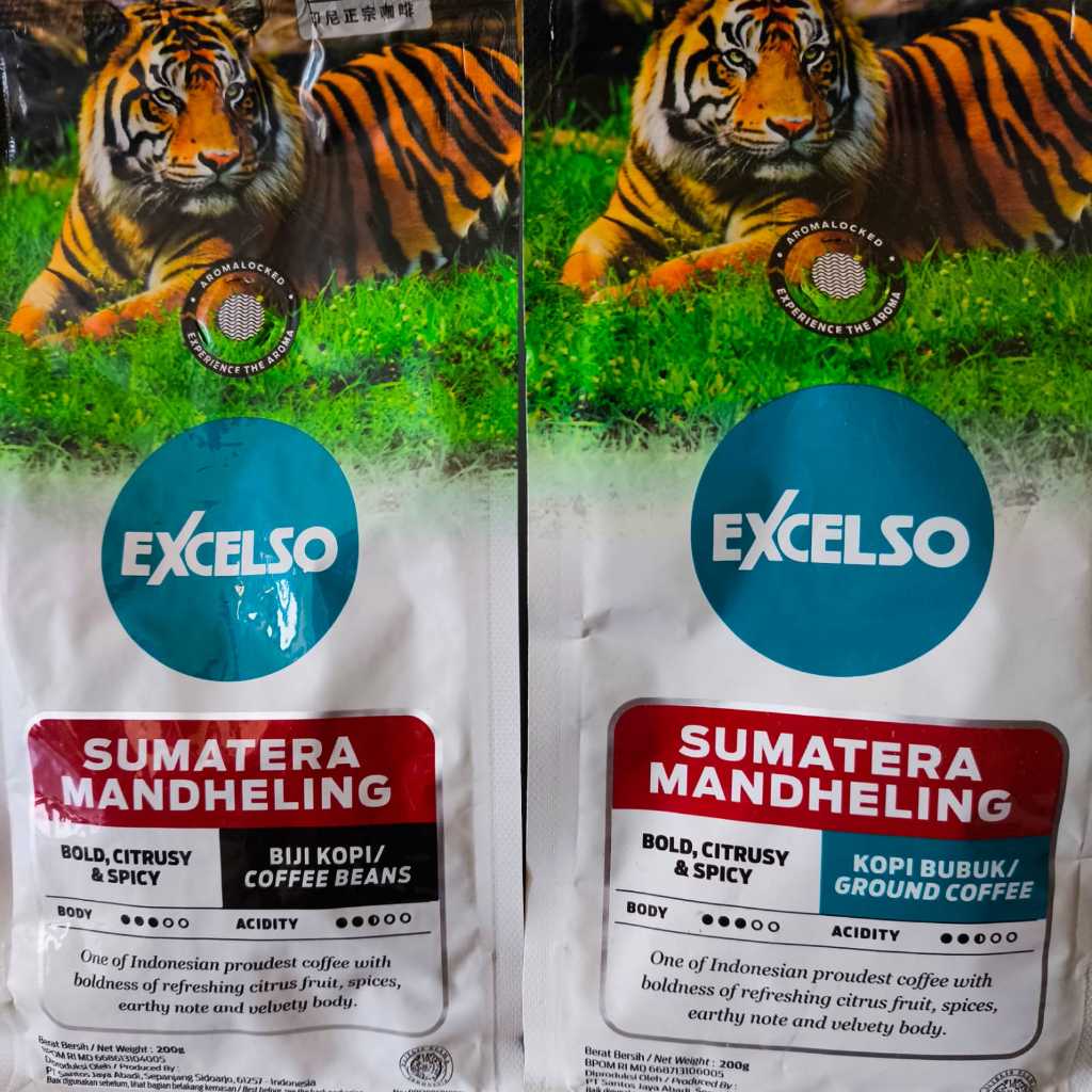 Jual Excelso Sumatra Mandheling Kopi Bubuk / Biji Kopi Kemasan 200gr ...