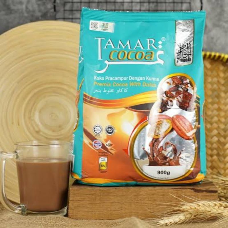 Jual minuman kekinian "TAMAR COCOA ALHADDAD 900GR" | Shopee Indonesia