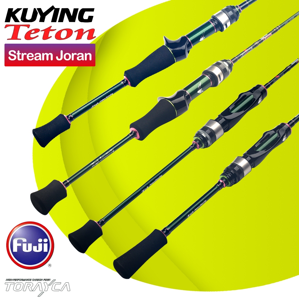 Jual KUYING TETON Stream 1.75m 1.8m Aliran Joran Fishing Rod Pancing ...