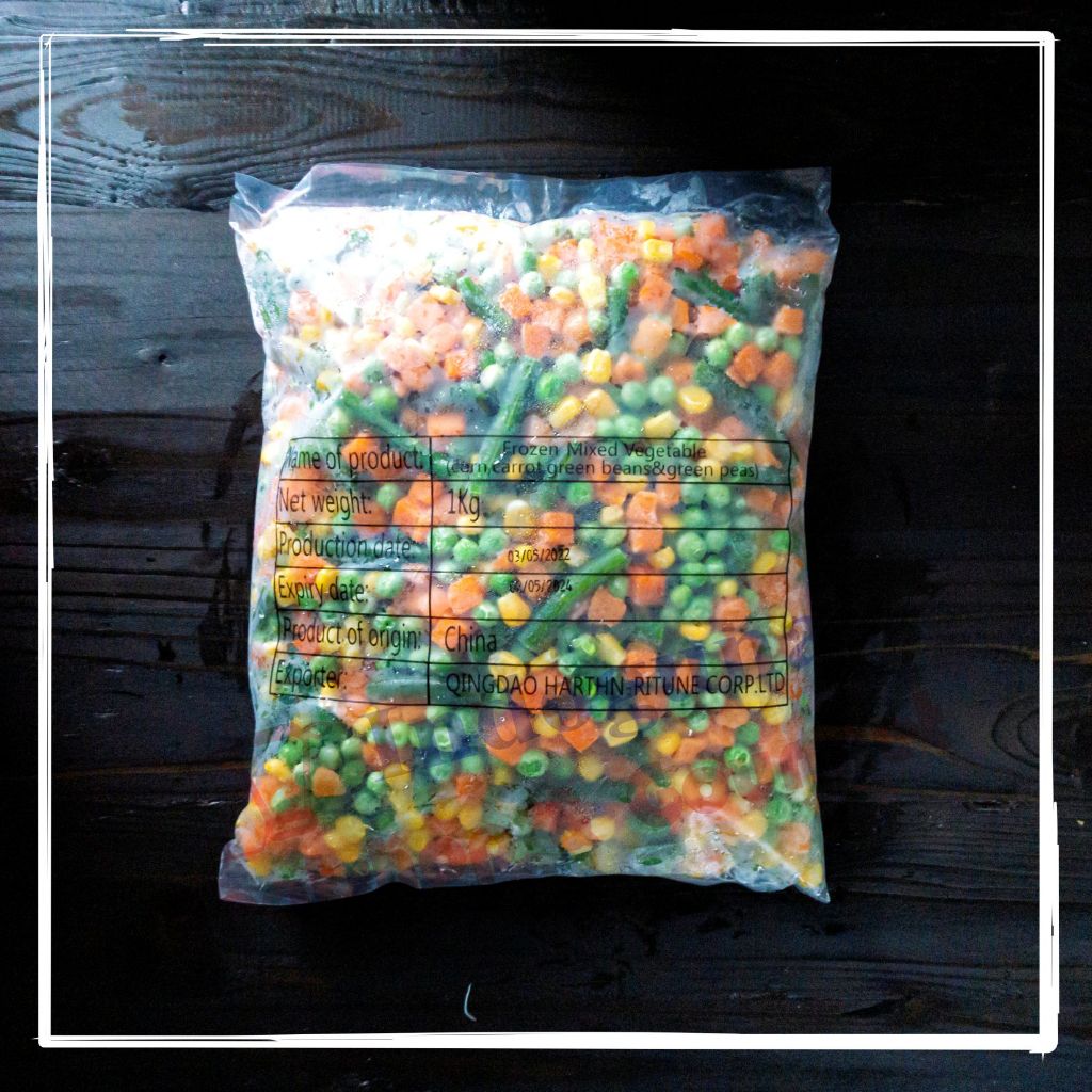 Jual Frozen Mix Vegetable Sayuran Campur 1Kg | Shopee Indonesia