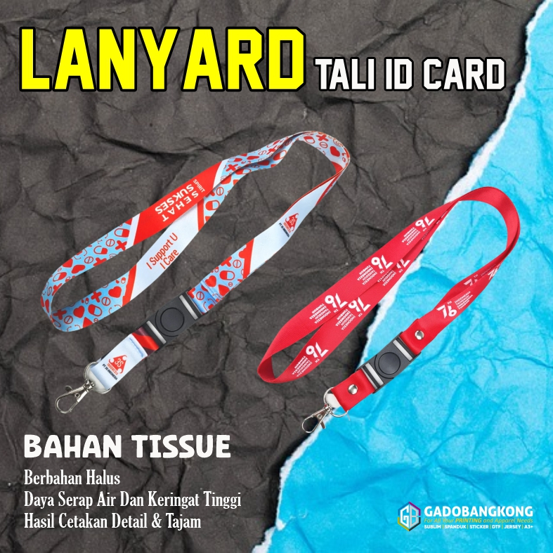 Jual TALI ID CARD | LANYARD | TALI LANYARD | LANYARD VAPE | GANTUNGAN ...