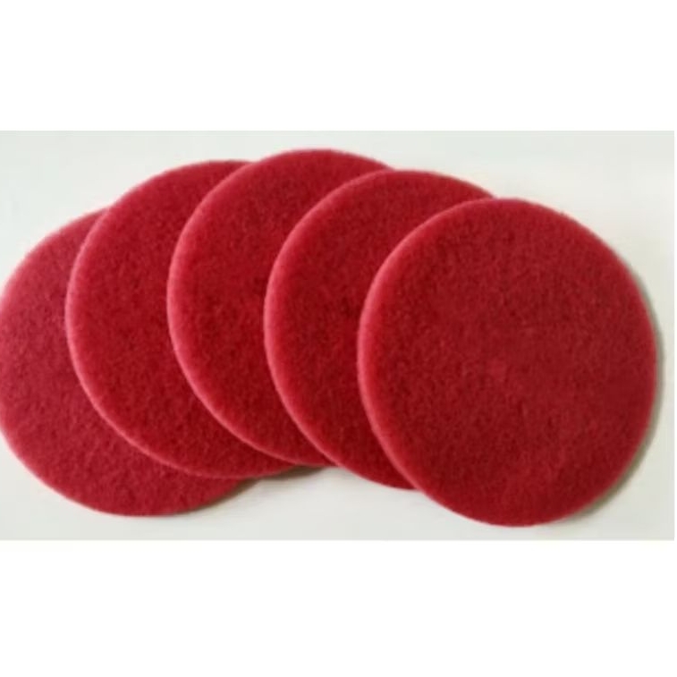 Jual Pad Merah 16 inch tapas untuk mesin polisher | Shopee Indonesia