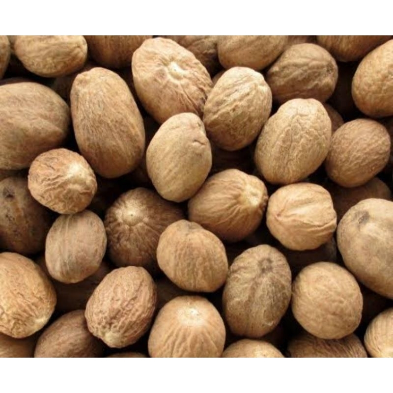 Jual COD / BIJI PALA KERING KEMASAN 1 KG REMPAH BUMBU DAPUR | Shopee ...