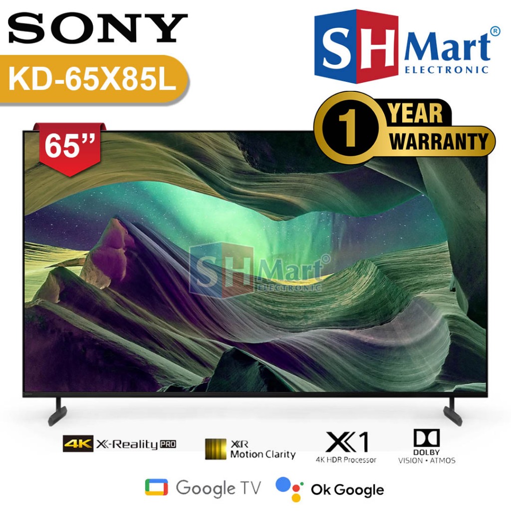 Jual TV SONY 65 INCH KD-65X85L 4K UHD HDR GOOGLE TV 65X85L GARANSI RESMI | Shopee Indonesia