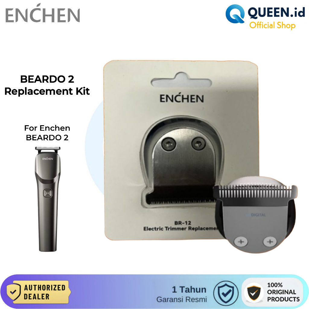 Jual ENCHEN Beardo 2 Spare Part Replacement Kepala Pisau Head kit ...