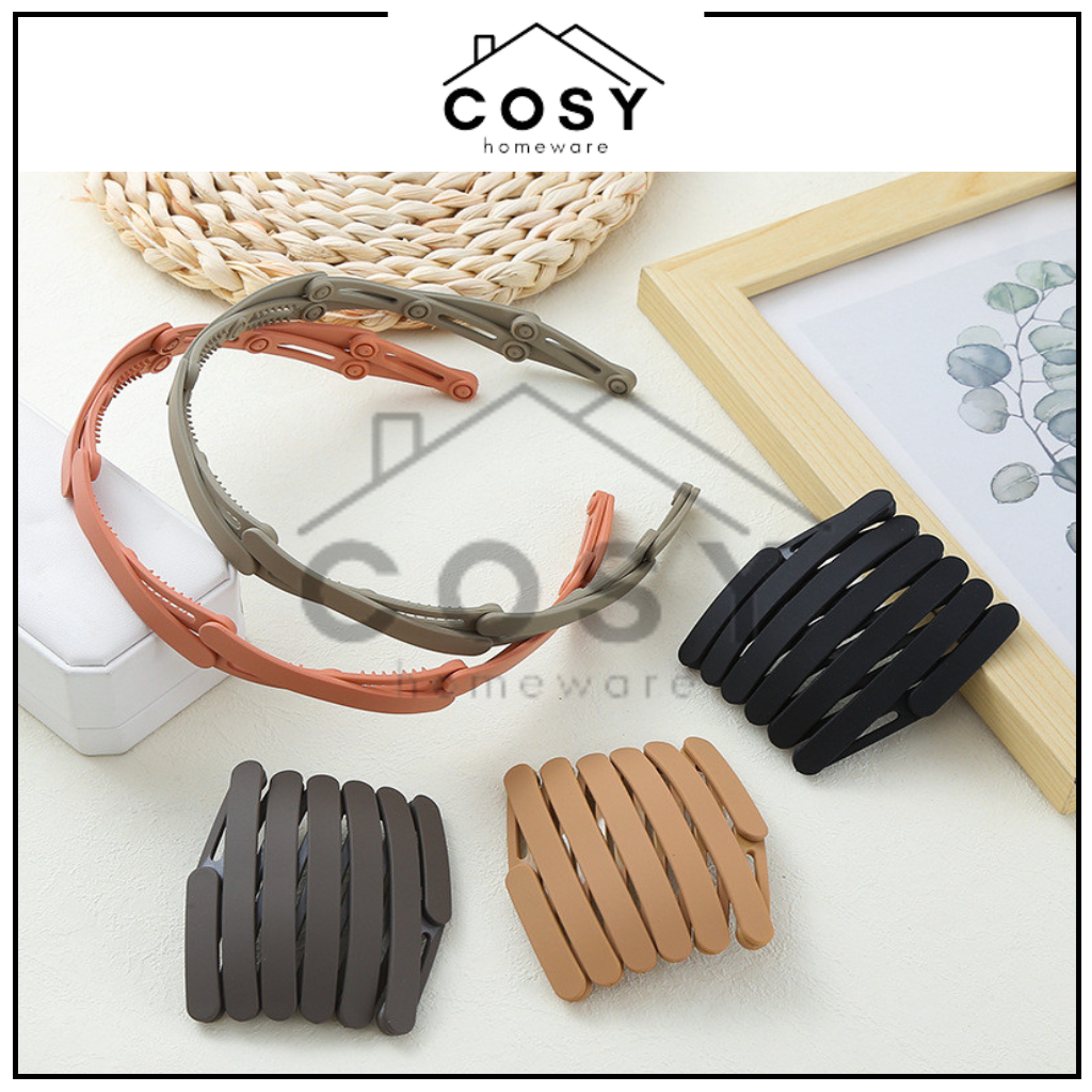 Jual COSY Bando Rambut Lipat Fashion Style Korea Magic / Hairband Magic ...