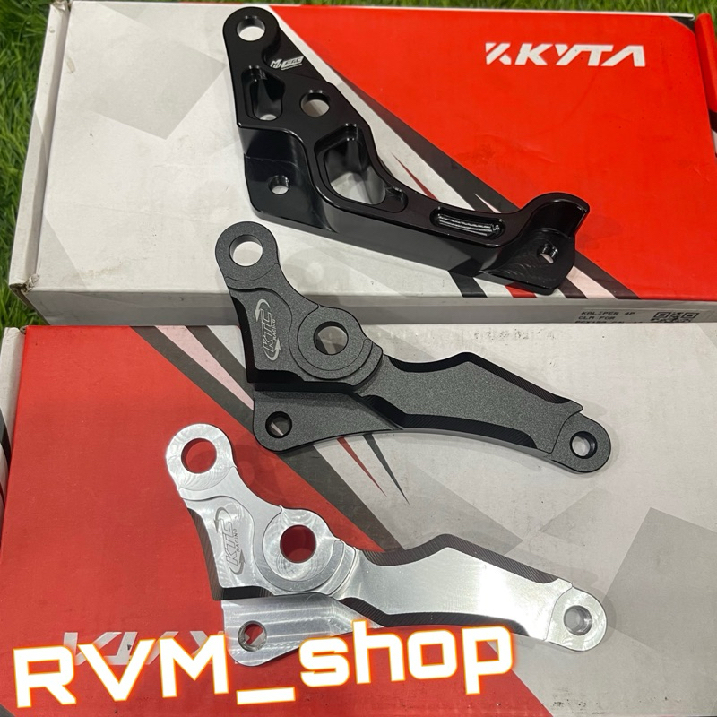 Jual BREKET KALIPER 4P AXIAL KTC RACING CNC ORIGINAL 260MM VARIO 160 ABS/CBS STYLO CBS VARIO 125 ...