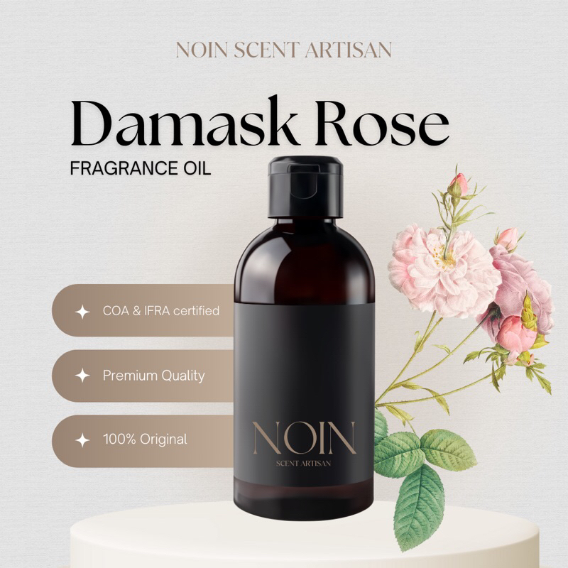 Jual (50 GR) DAMASK ROSE FRAGRANCE OIL - NOIN SCENT ARTISAN | Shopee ...