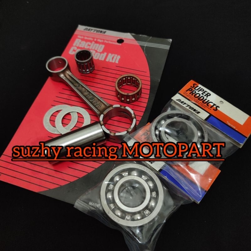 Jual DAYTONA RACING CONNECTING ROD KIT STANG SEHER DAN BEARING KRUK AS ...