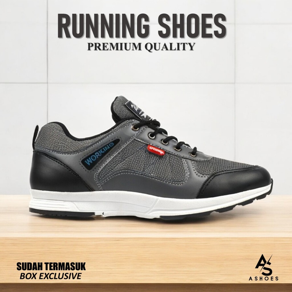 Jual Sepatu Sneakers Pria Wanita Running Shoes Sepatu Fashion Sport Lari Joging Sekolah T-12 ...