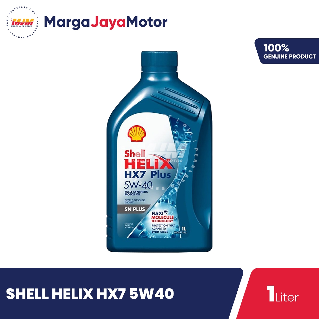 Jual Shell Helix HX7 Plus 5W-40 1L | Shopee Indonesia