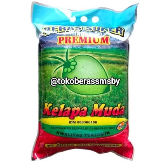 Jual Beras Kelapa Muda 5 Kg | Shopee Indonesia