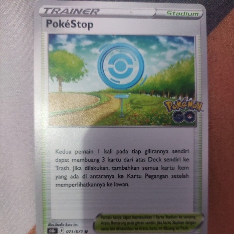 Jual Pokemon TCG Kartu Pokestop ver indo | Shopee Indonesia
