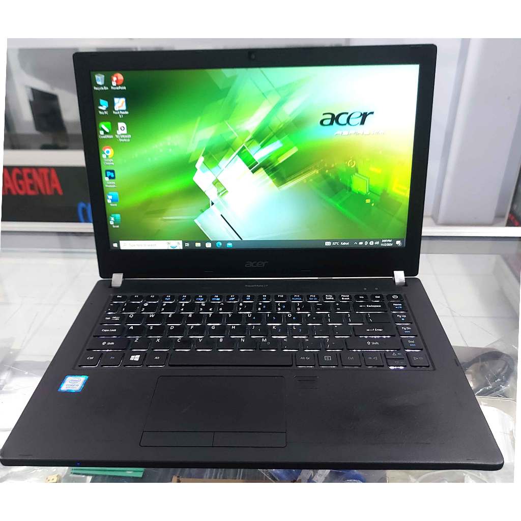 Jual Laptop ACER TRAVELMATE P449 CORE i5-8250U RAM 8GB SSD 256GB BACKLIGHT KEYBOARD 14inch ...