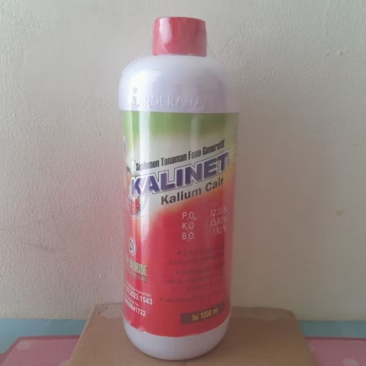 Jual Suplemen Tanaman Fase Generatif KALINET Kalium Cair 1000ML ...