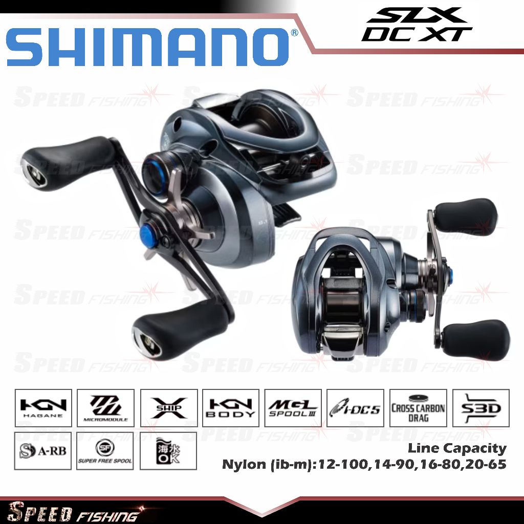 Jual Reel Pancing Shimano SLX DC 71 XT Shimano 2022 SLX Reel Baitcasting | Shopee Indonesia