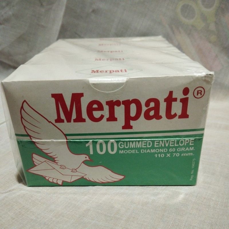 Jual amplop merpati kecil 110x70mm per box 500 lembar | Shopee Indonesia