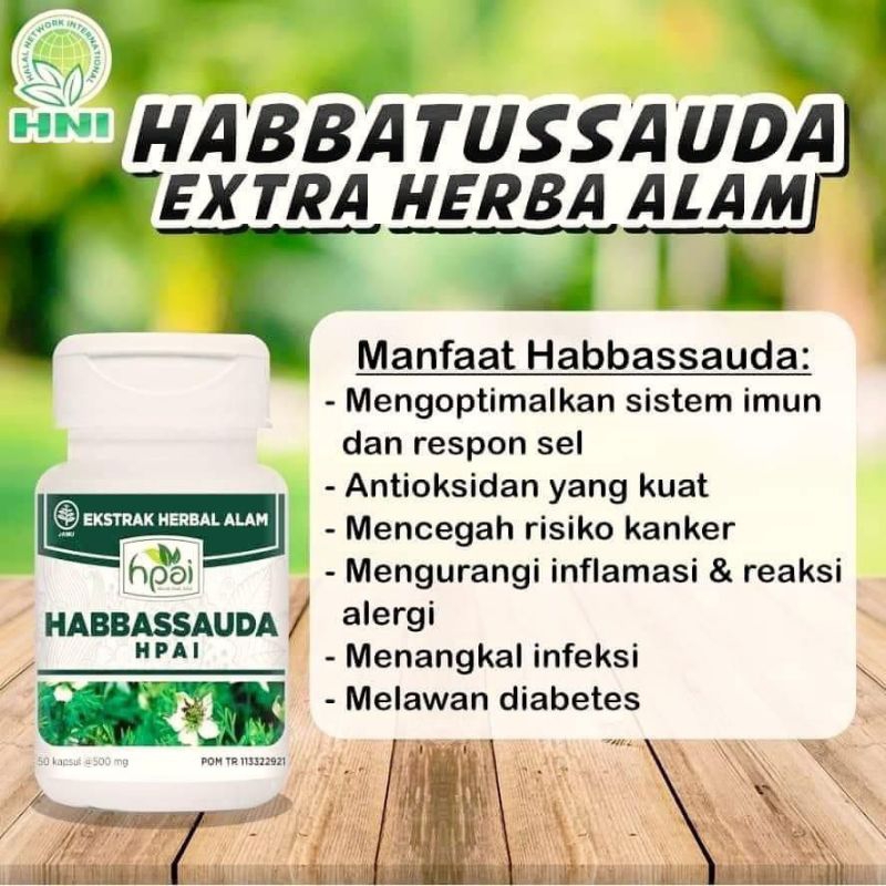 Jual habbatussauda kapsul HNI BPOM resmi 100% original | Shopee Indonesia