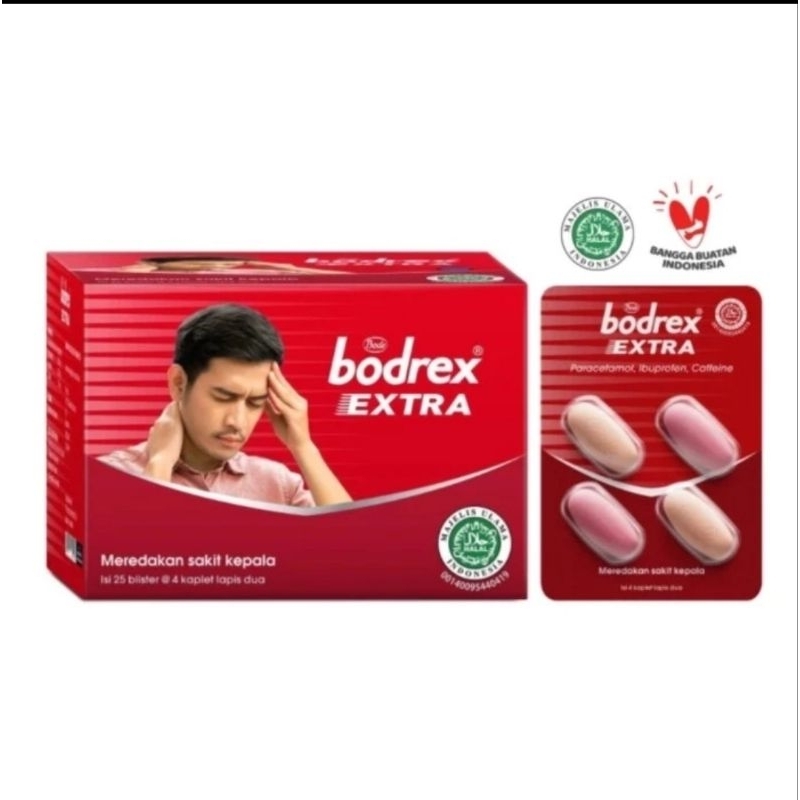 Jual BODREX EXTRA 1 Box Isi 25 BLISTEE ORIGINAL 100% | Shopee Indonesia