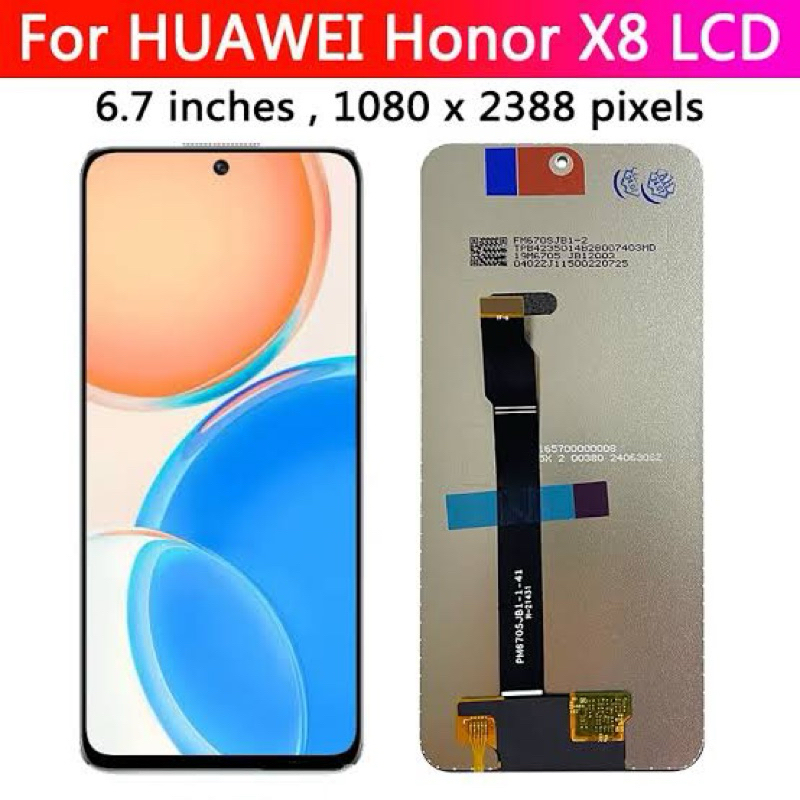 Jual LCD HONOR X8 TFY-LX1 TFY-LX2 TFY-LX3 ORIGINAL | Shopee Indonesia