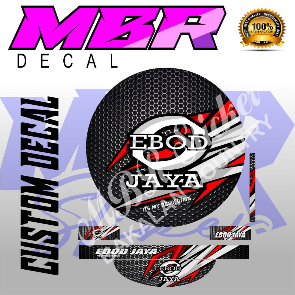 Jual DECAL TEBOK MURAI REPLIKA EBOD | Shopee Indonesia