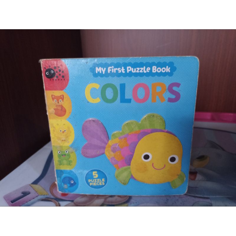 Jual (PRELOVED) BUKU PUZZLE COLORS BOARD BOOK | Shopee Indonesia