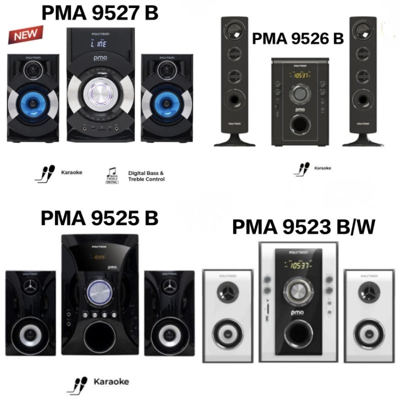 Jual Speaker Mulltimedia BT Polytron PMA 9527/PMA 9526/PMA 952 Dan PMA ...
