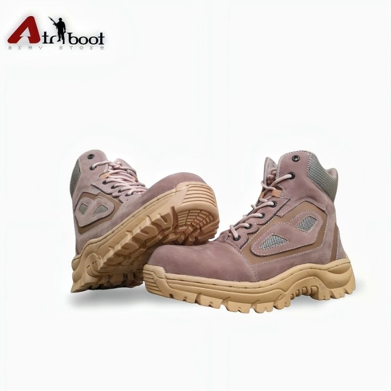 Jual Sepatu Safety Low Boots Pria Spatu Outdoor Septi Boot Ujung Besi ...