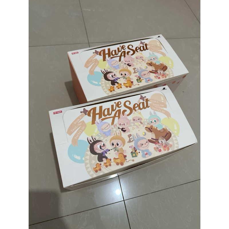 Jual Kotak Labubu Have a seat popmart (kotak saja) | Shopee Indonesia