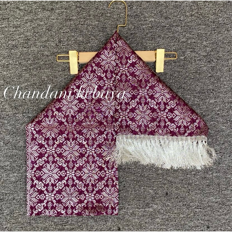 Jual Selendang Songket / Selendang Kebaya / Kain Songket / Selendang ...