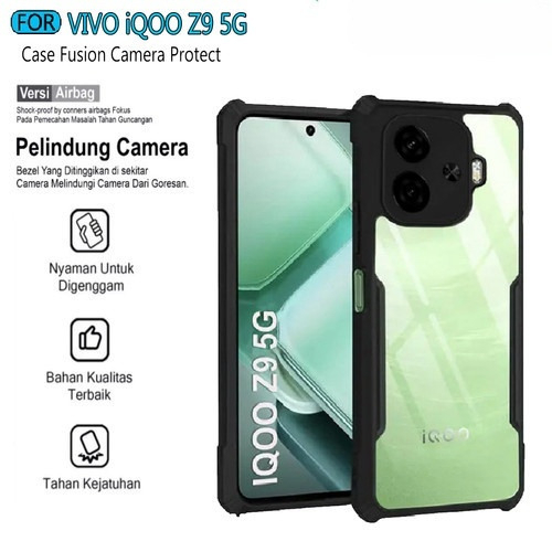 Jual CASE FUSION VIVO IQOO Z9X 5G / IQOO Z9 5G - Casing Armor ...