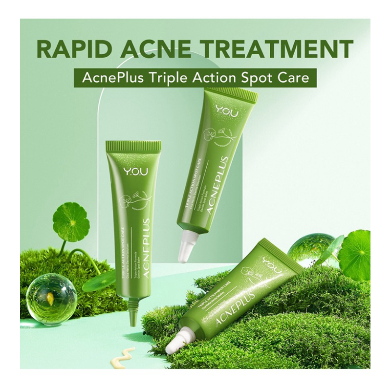 Jual YOU AcnePlus Triple Action Spot Care 15gr Gentle Acne-Clearing ...