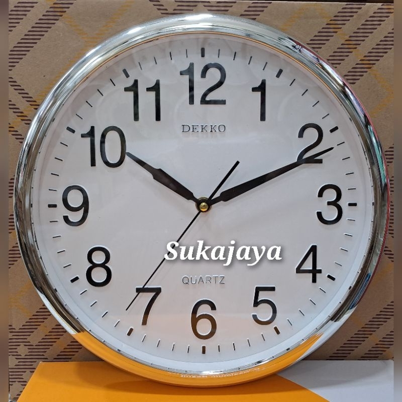 Jual jam dinding polos deko 32cm full crume 1205 | Shopee Indonesia