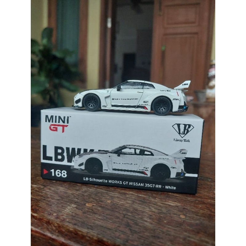 Jual Mini GT R35 LBWK WHITE | Shopee Indonesia