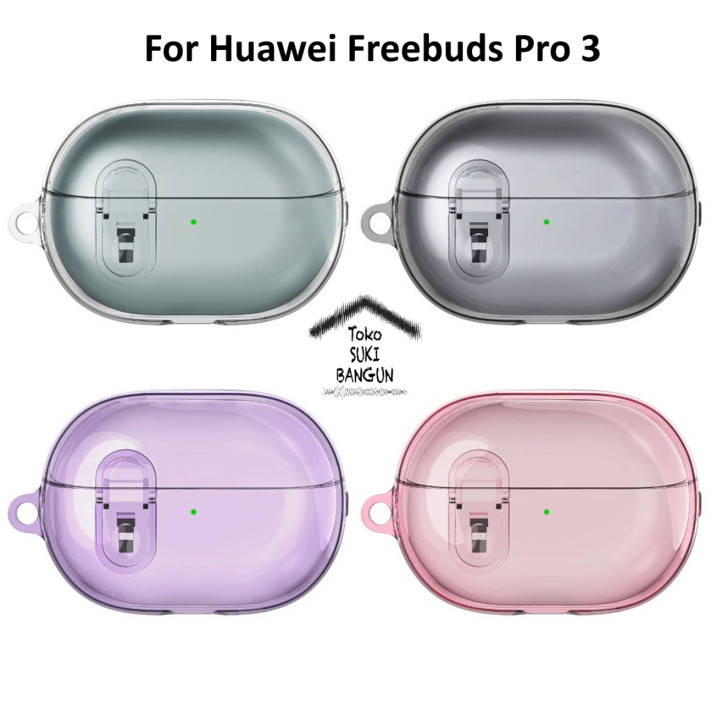 Jual Case Huawei Freebuds PRO 3 TWS Rubber SECURE LOCK Silicone Cover ...