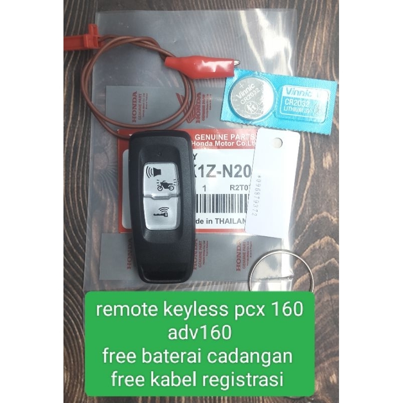 Jual remote keyless pcx160/adv160 /Vario 125 K1Z original Honda ...