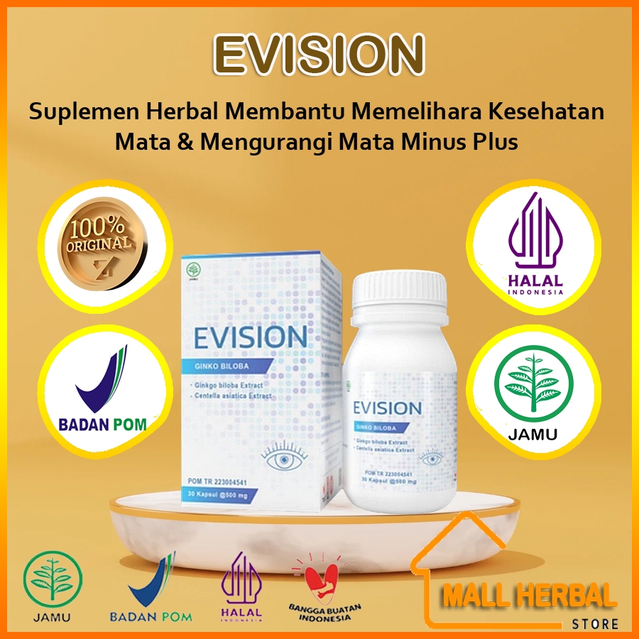 Jual Evision Asli Original Obat Mata Minus Plus Katarak Ampuh | Shopee ...