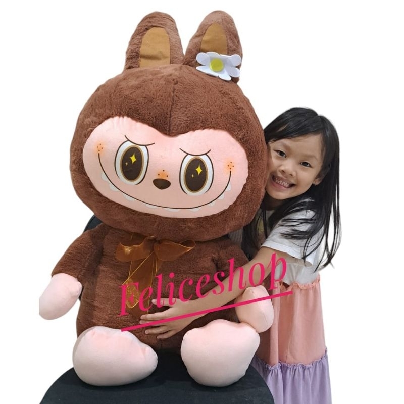 Jual Boneka labubu monster giant size super besar 1 meter | Shopee ...