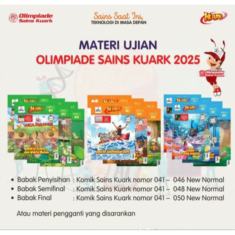 Jual Kuark materi penyisihan OSK 2025 level 1 | Shopee Indonesia